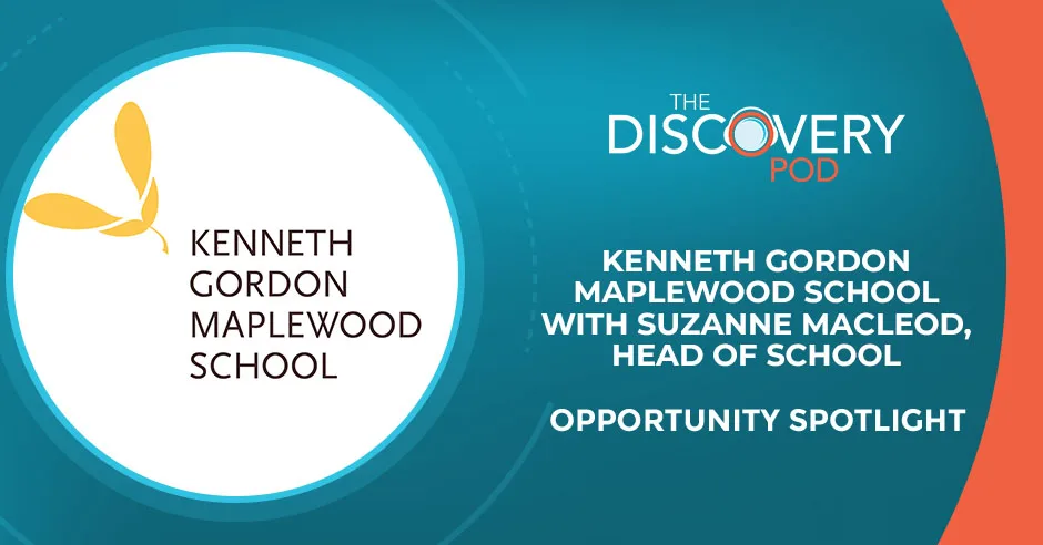 Kenneth Gordon Maplewood School With Suzanne MacLeod, Head Of School