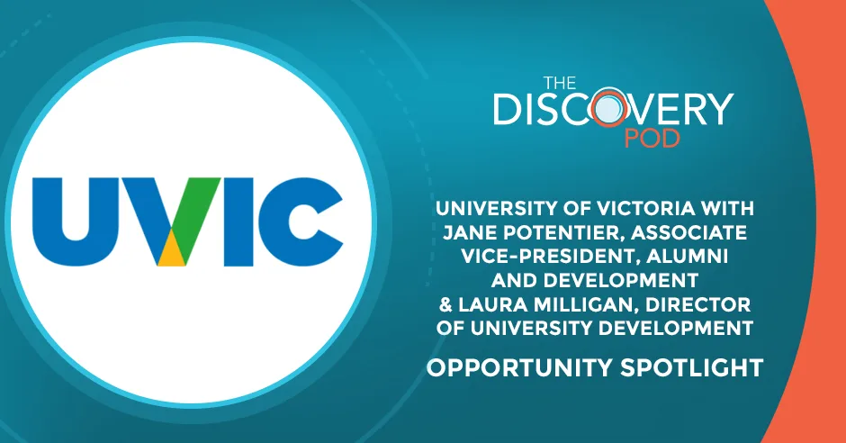 University Of Victoria With Jane Potentier, Associate Vice-President, Alumni And Development ...