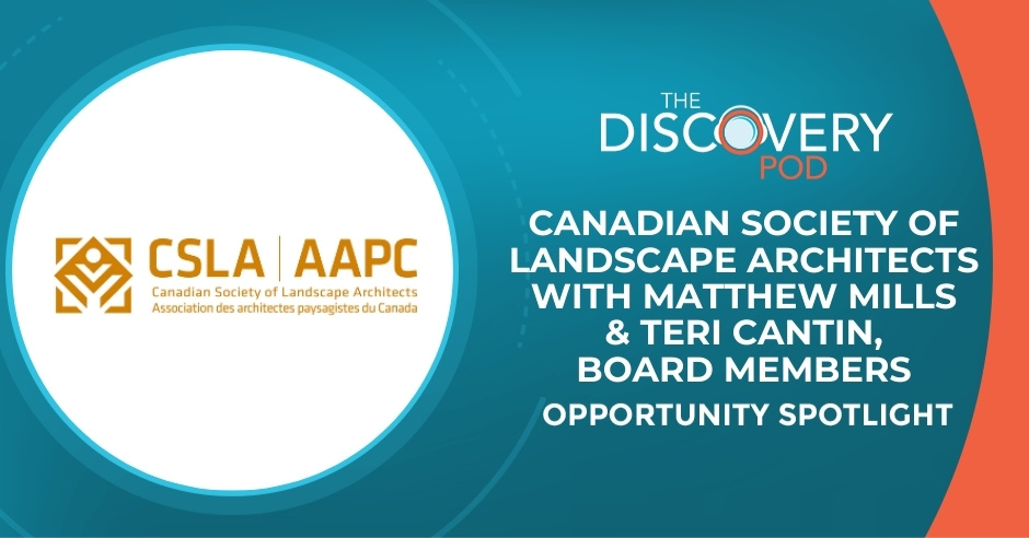 Canadian Society Of Landscape Architects With Matthew Mills & Teri ...